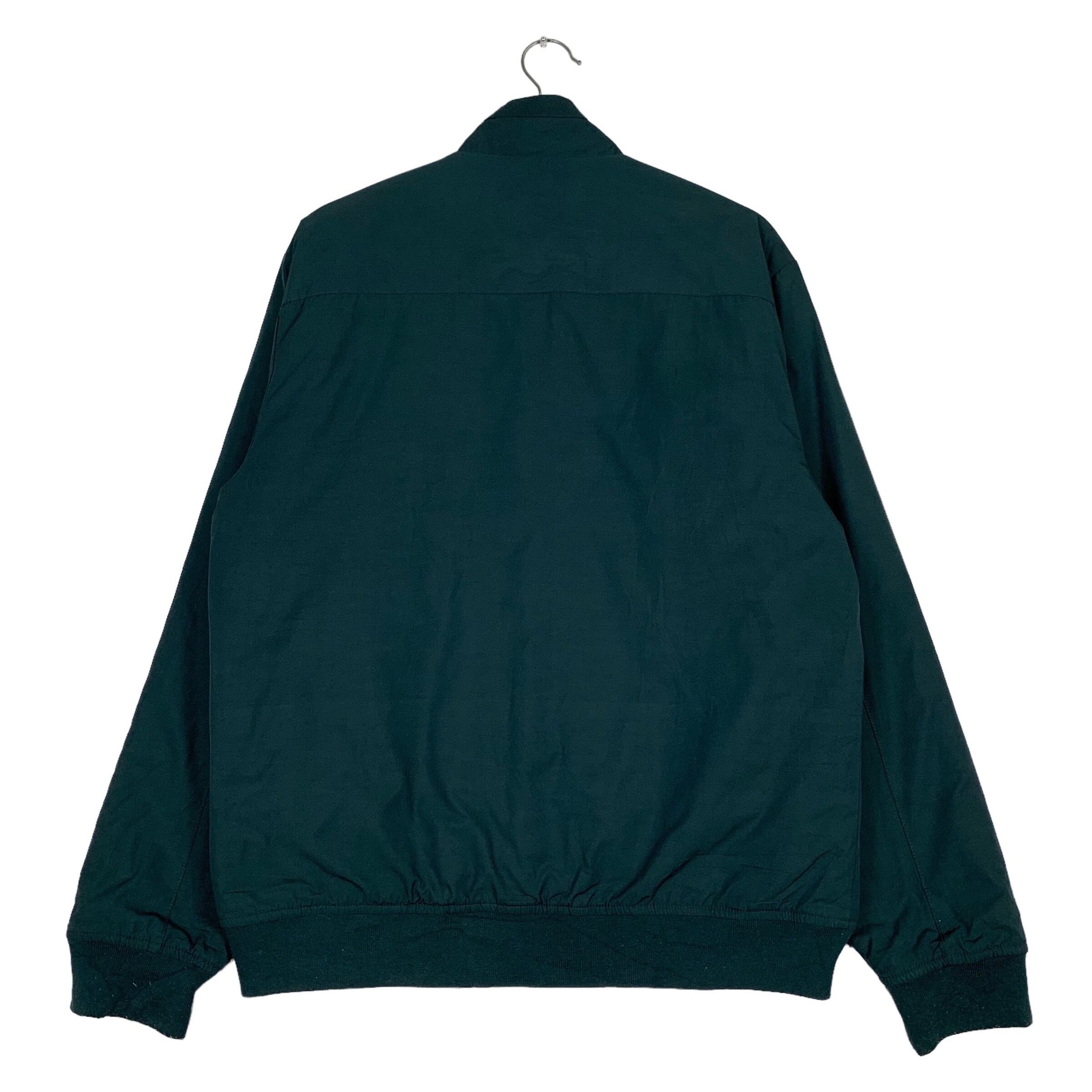 Vintage MACBETH Green Bomber Jacket Size M Japanese Brand Casual Jacket ...