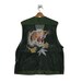 Vintage WORLD ISLAND Tiger Graphic on Back Utility Vest Size L ...