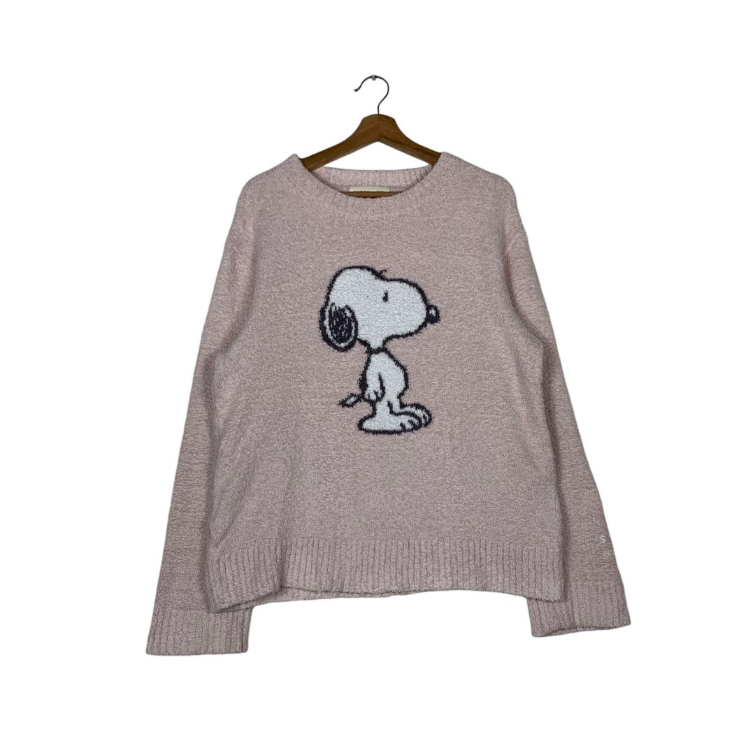 Peanuts X Gelato Pique SNOOPY Big Graphics Printed Fleece Sweater Free ...