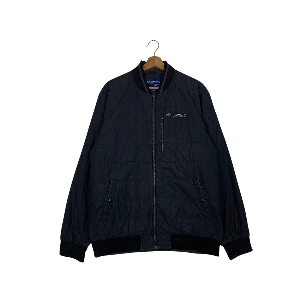 DISCOVERY Expedition Bomber Jacket Men's Size M Casual Outfits Jacket ...