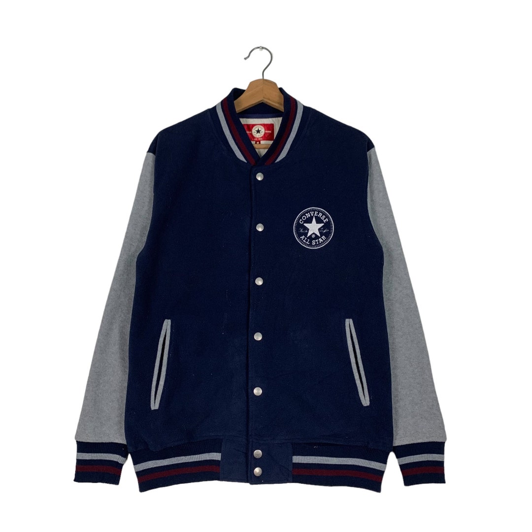 Vintage CONVERSE Varsity Jacket Men's Size M Streetwear Casual Outfits ...