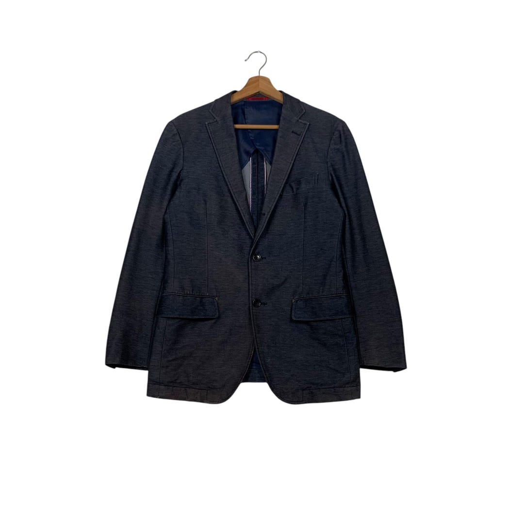 Vintage EDWIN Casual Jacket Blazer Size M Japanese Brand Casual Outfits ...