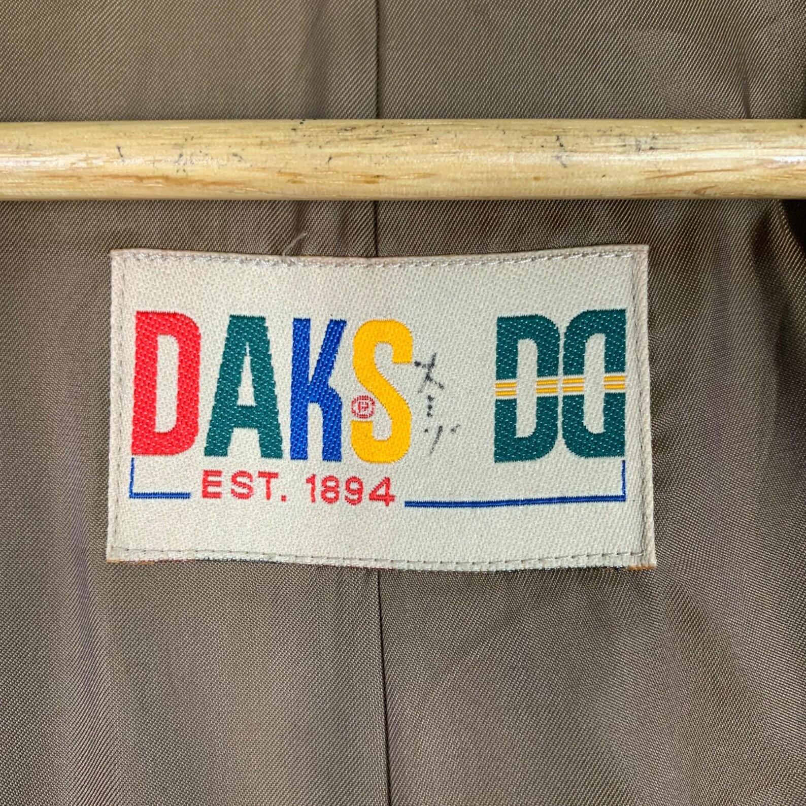 Vintage DAKS Made in Japan Dark Brown Wool Casual Jacket Men's Size L ...
