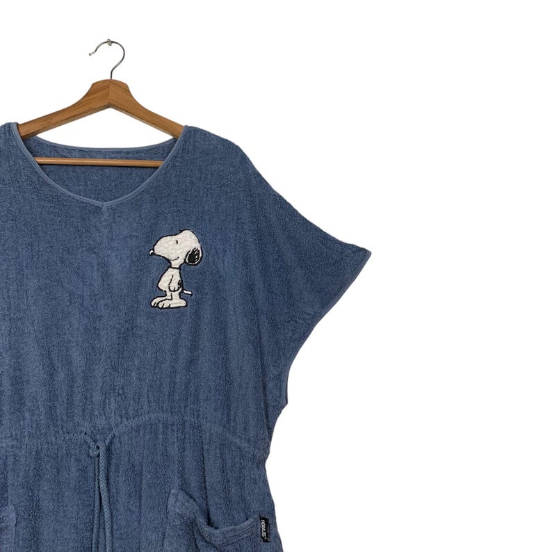 Y2k Vintage PEANUTS SNOOPY Embroidery Logo Fleece Sweater Women's Size ...