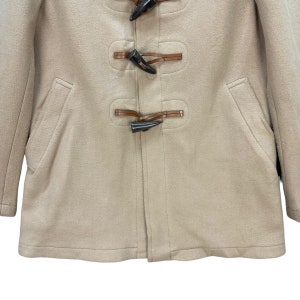 Vintage AGNES B HOMME Made in Japan Fabric by Milior Hooded Duffle Coat ...