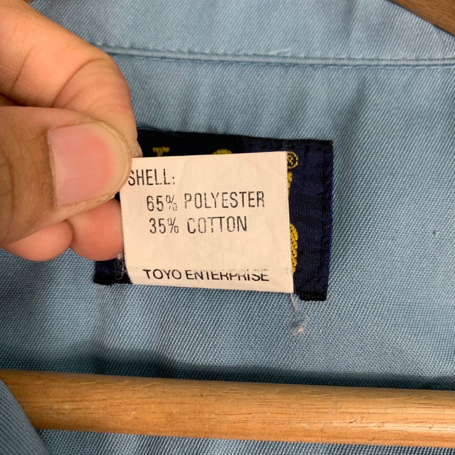 Vintage 80's Japanese Brand TOPS BUGGY by Toyo Enterprises Light Blue ...