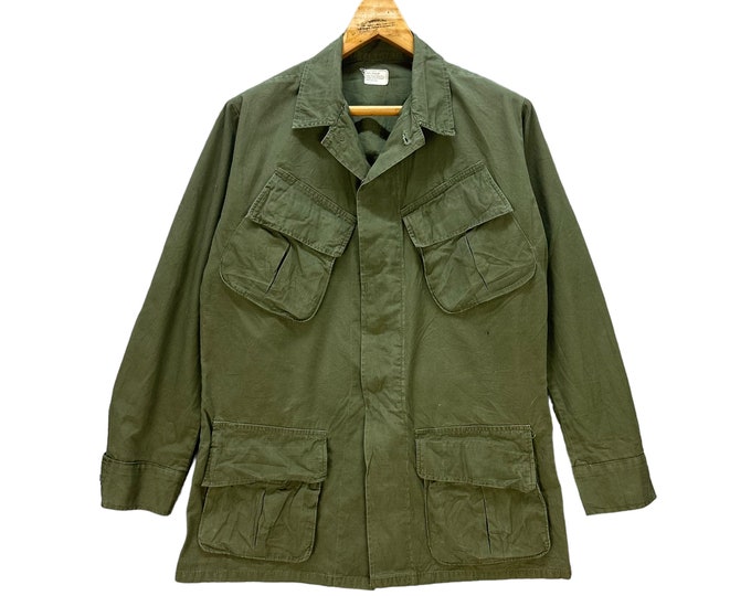 Vintage Military Field Jacket OG 107 CLASS 1 World War II Jacket Cotton ...
