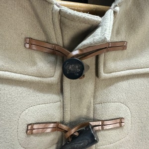 Vintage AGNES B HOMME Made in Japan Fabric by Milior Hooded Duffle Coat ...