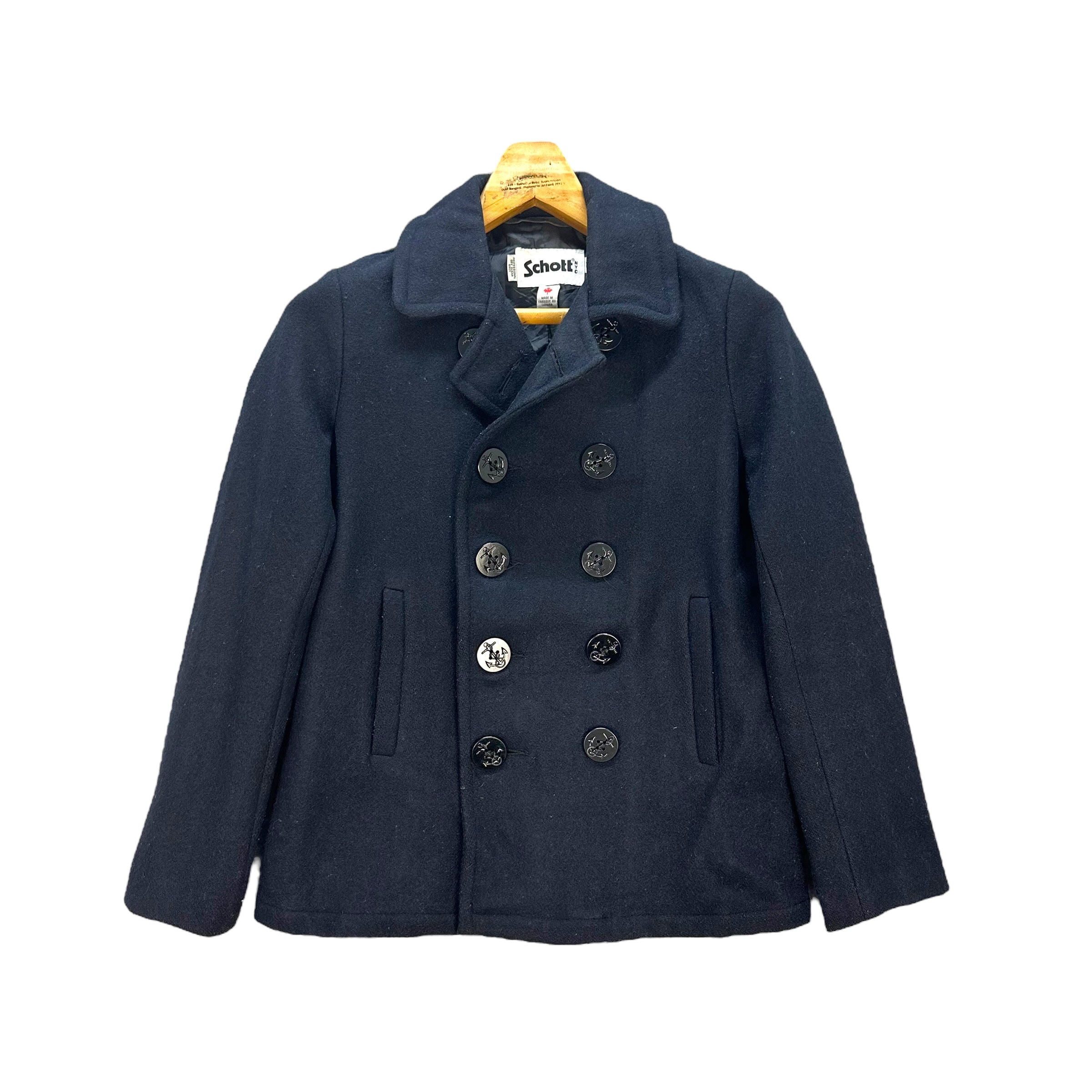 Vintage Schott NYC X Earth Music & Ecology Made in Canada Double ...