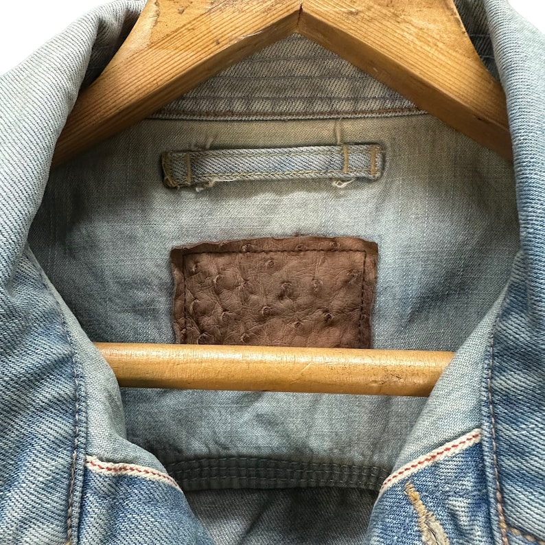 Vintage Japanesed Brand GENUINE VINTAGE GOA Distressed Fashion Washed ...