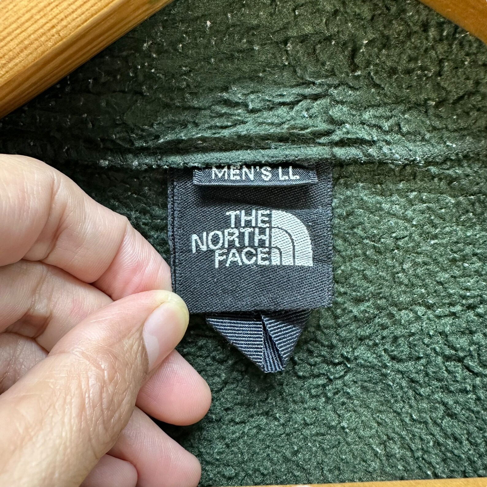 Vintage the North Face Made in Japan Polartec Green Fleece Jacket Size ...