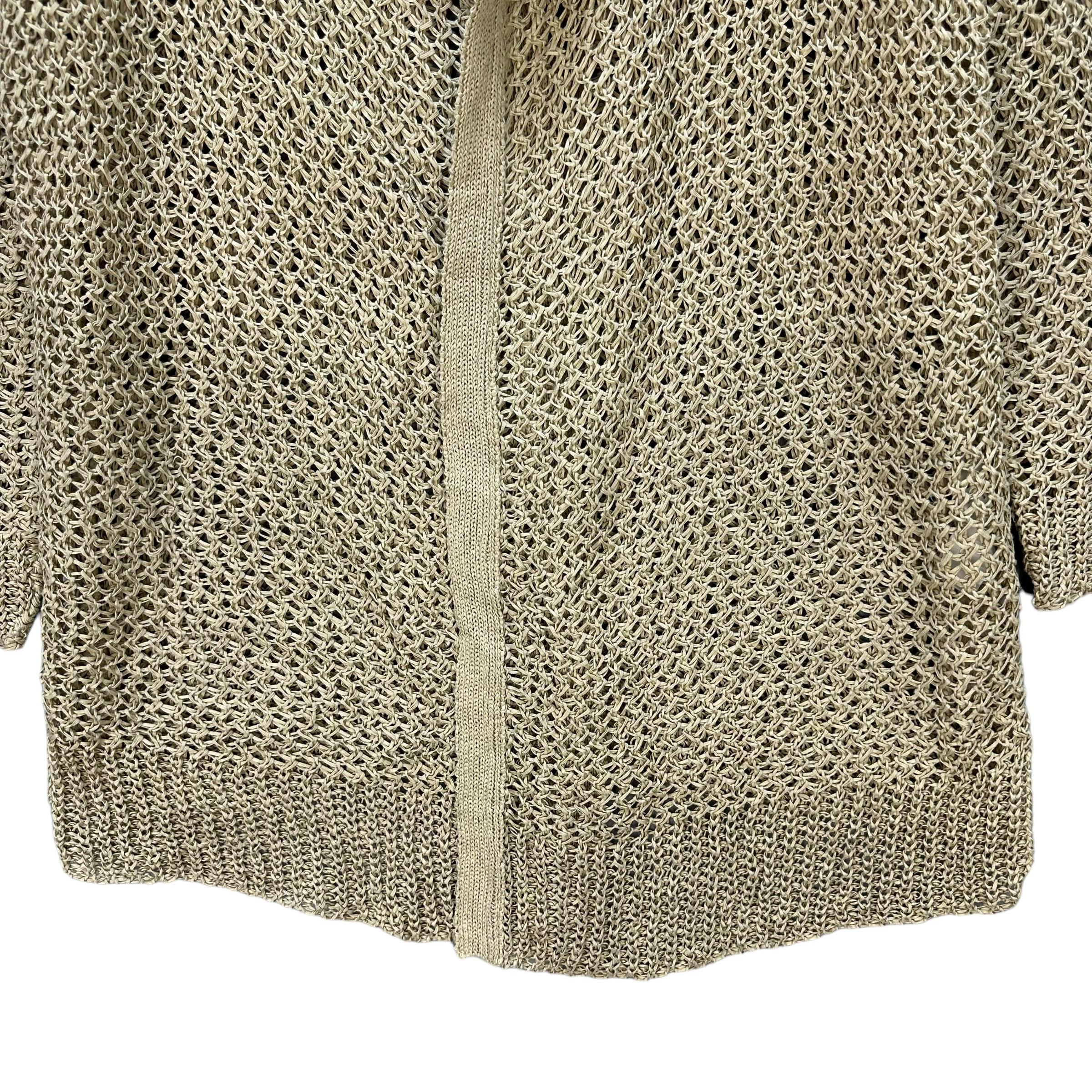 Vintage 1995 Summer Issey Miyake Made in Japan Fishnet Mesh Hoodie ...