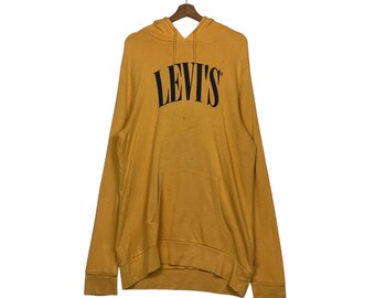 Rare Levi's Hoodie Embroidered Big Logo Spellout - Etsy Rare Levi's Hoodie Embroidered Big Logo Spellout - Etsy