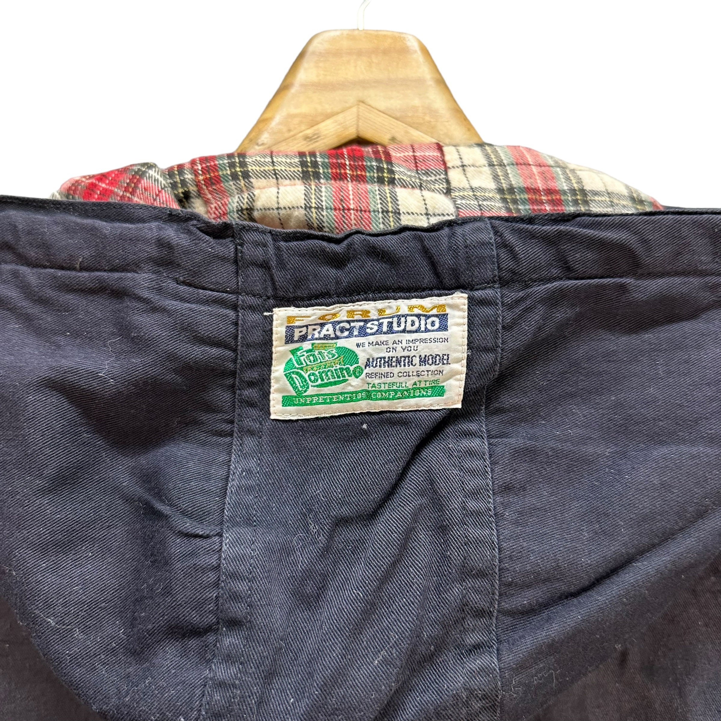 Vintage PRACT STUDIO Patches Logo Hoodie Jacket Size M Japanese Brand ...