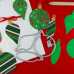 Christmas Ornament Metal Cutting Dies Christmas Metal Craft Die Holiday ...