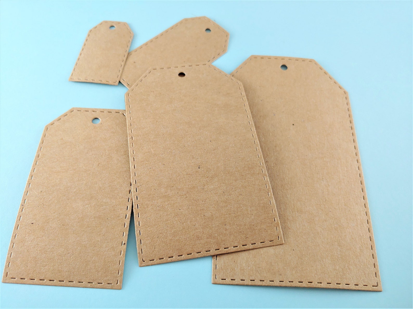 Stitched Tags Metal Cutting Dies 5 Piece Nesting Metal Craft - Etsy