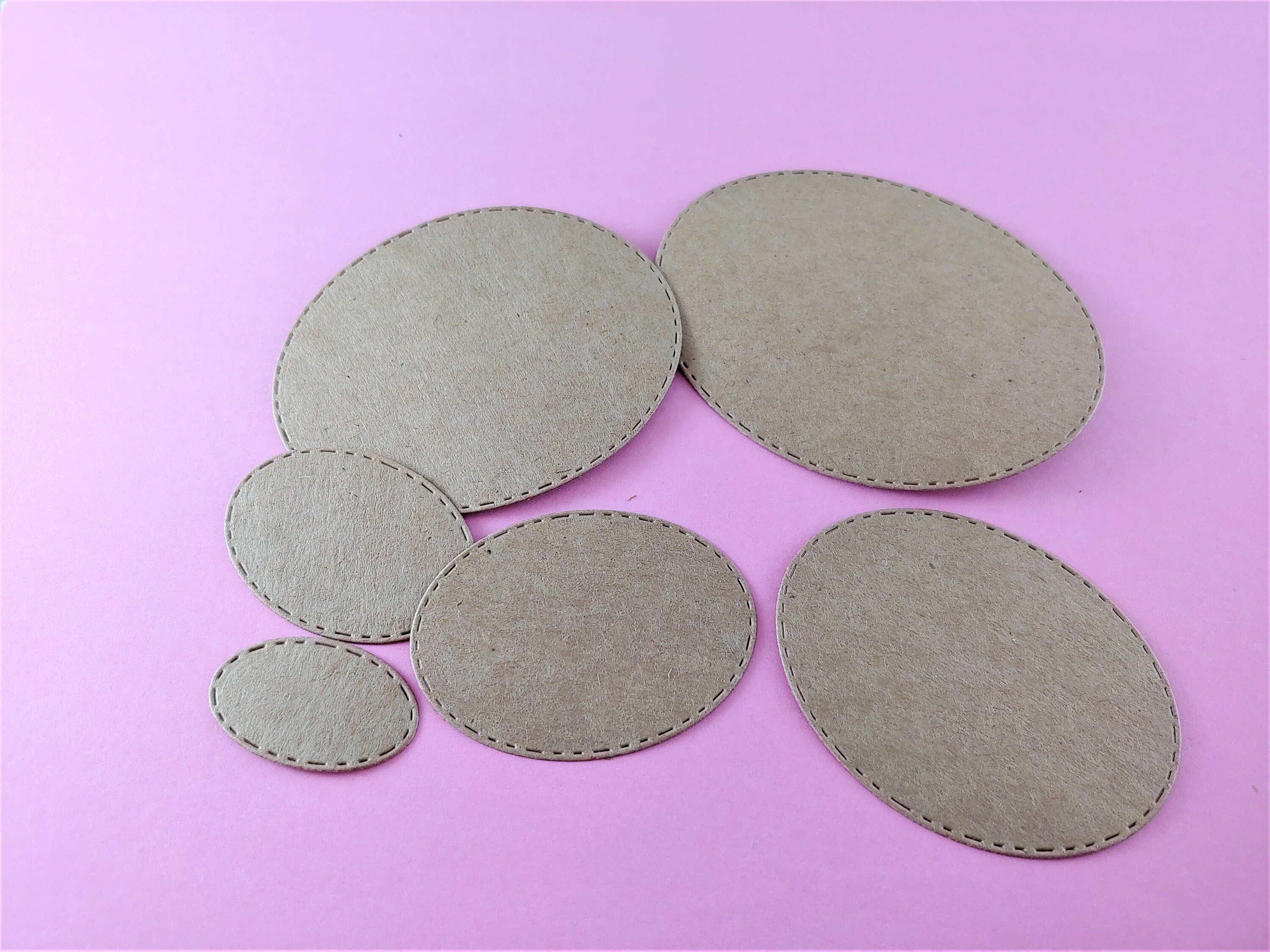 Stitched Oval Metal Cutting Dies 6 Piece Nesting Metal Dies - Etsy