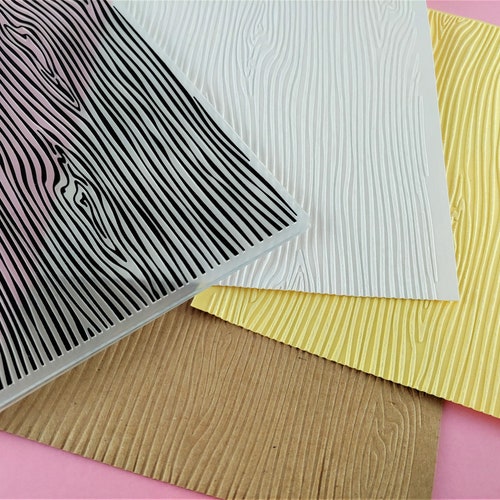 Wood Grain Embossing Folder Paper Embossing Paper Craft - Etsy