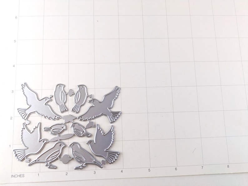 Birds Cutting Dies - Birds Metal Crafting Dies - Scrapbooking Die ...