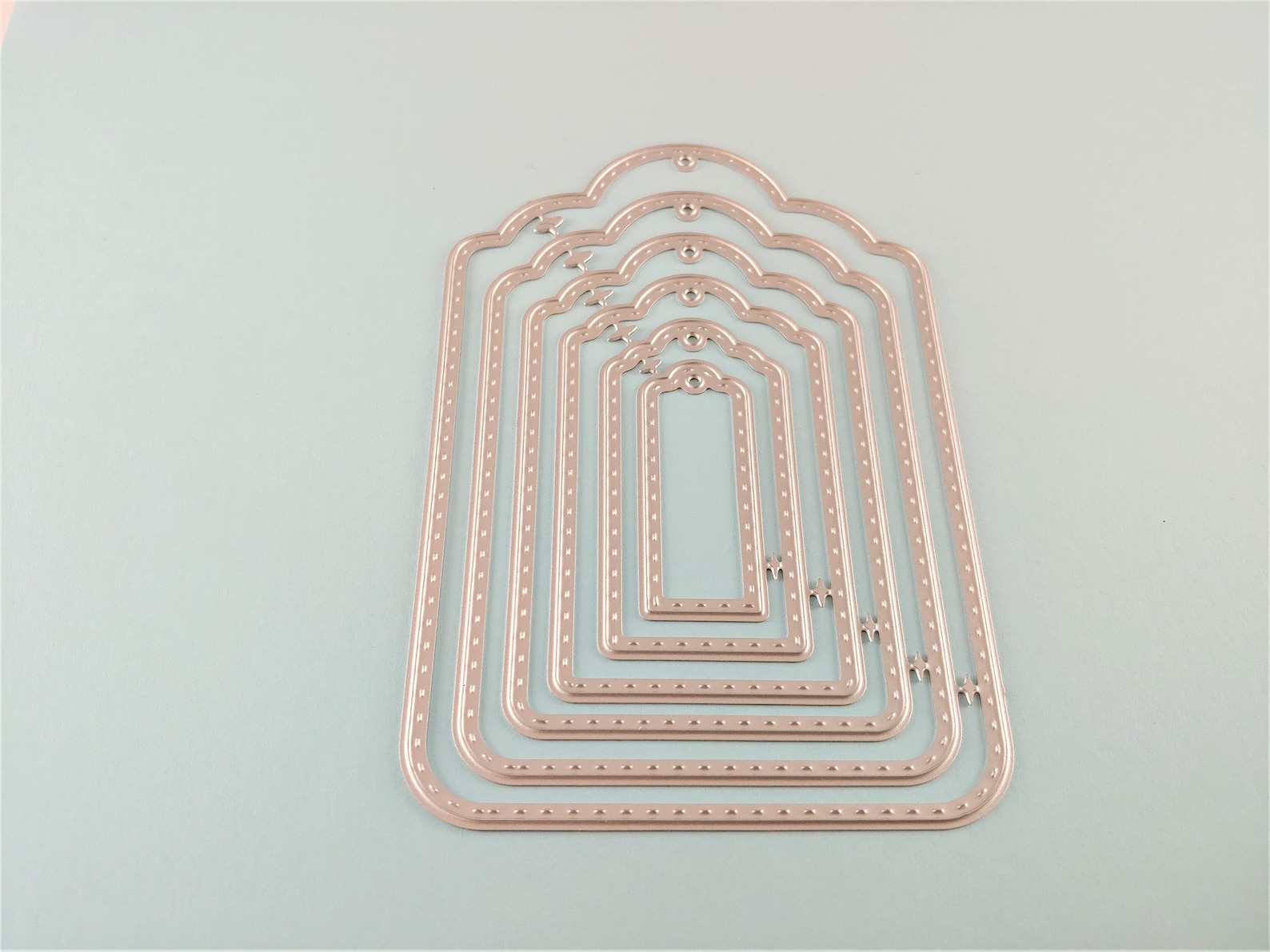 Stitched Tags Metal Cutting Dies Nesting Metal Craft Dies - Etsy