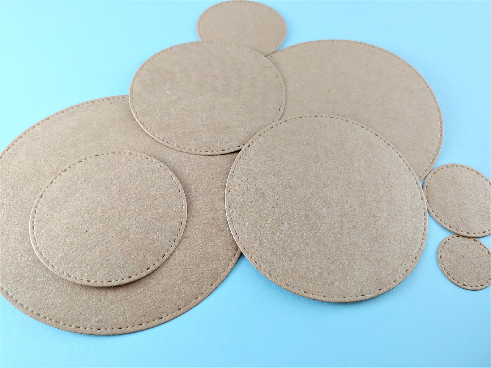 Stitched Circles Metal Cutting Dies - 8 Piece Nesting Metal Dies ...