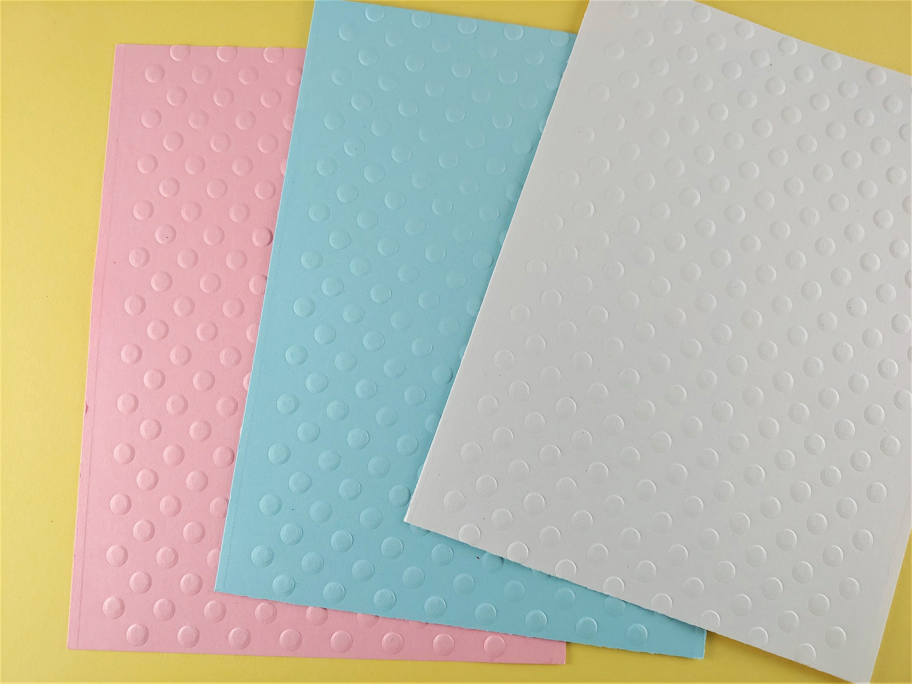 Polka Dot Embossing Folder Paper Embossing Paper Craft - Etsy