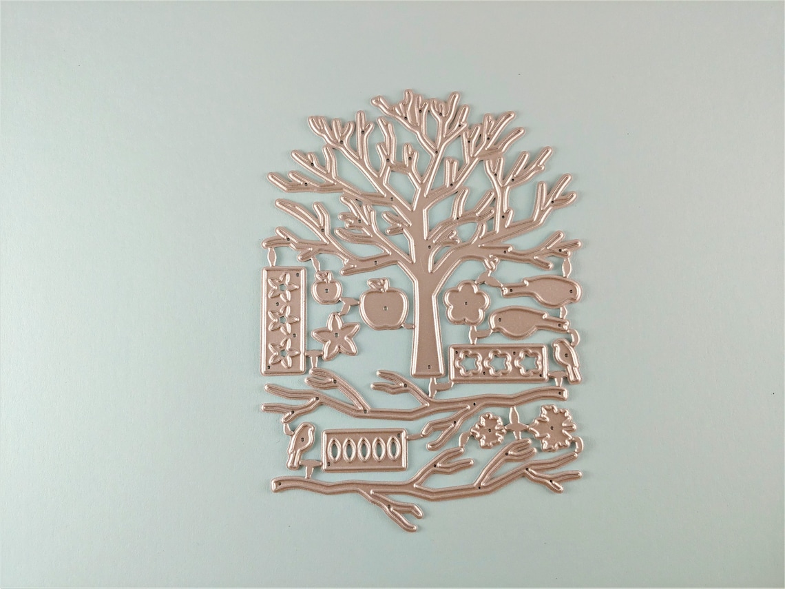 Tree and Branch Metal Cutting Dies Tree Crafting Dies - Etsy