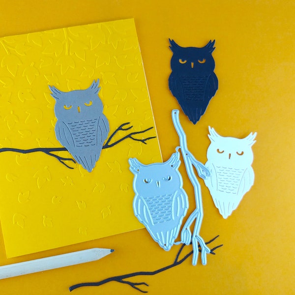 Owl Cutting Dies - Etsy