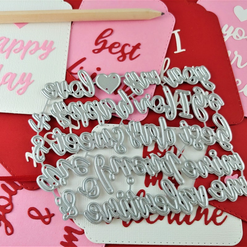 Die Cut Valentine's Day - Etsy