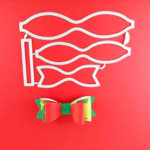 Big Bow Cutting Dies 4 Piece Set of Craft Dies Bow Metal - Etsy