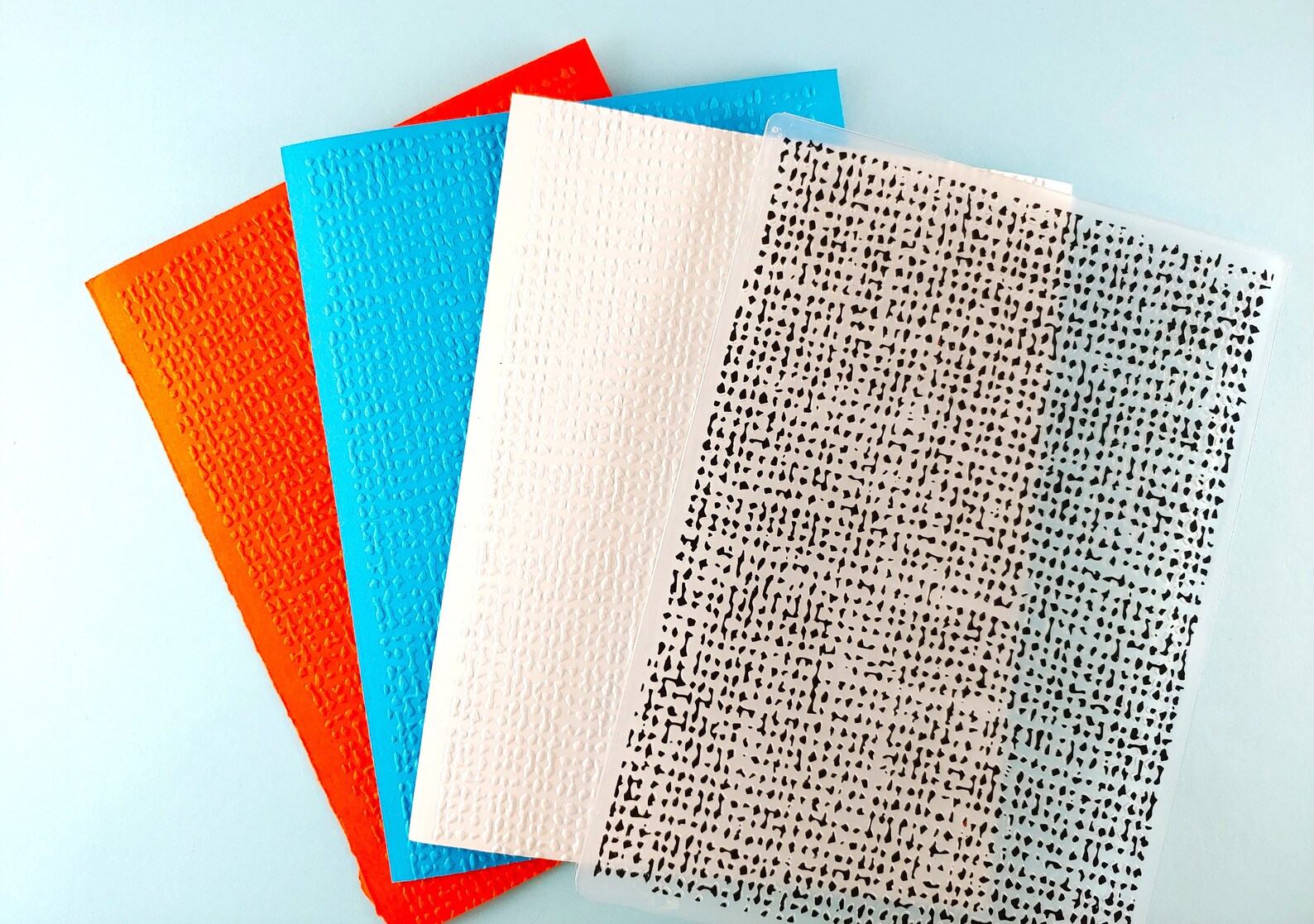 Fabric Texture Embossing Folder - Paper Embossing - Paper Craft ...