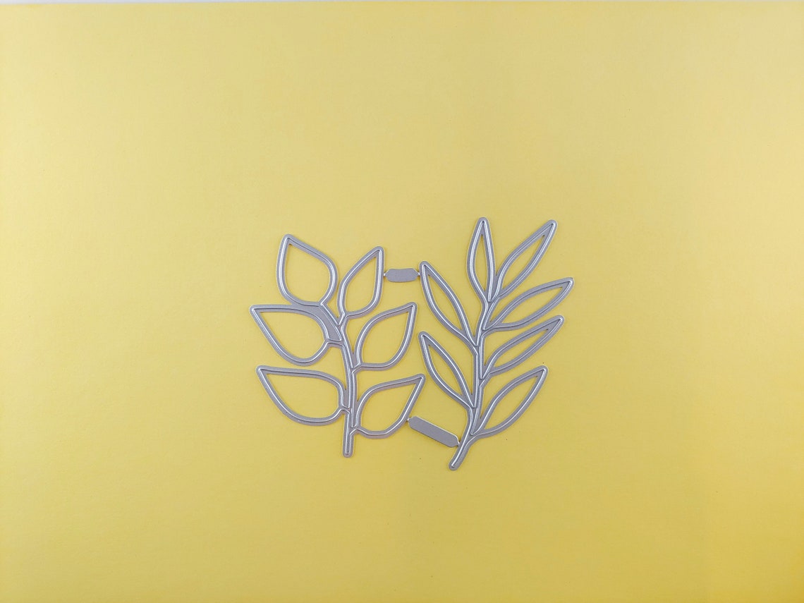 Leaves Cutting Dies - Leaf Metal Craft Dies - Large Branches for Card ...
