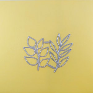 Leaves Cutting Dies - Leaf Metal Craft Dies - Large Branches for Card ...