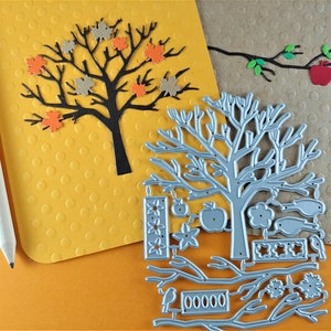 Tree and Branch Metal Cutting Dies Tree Crafting Dies - Etsy