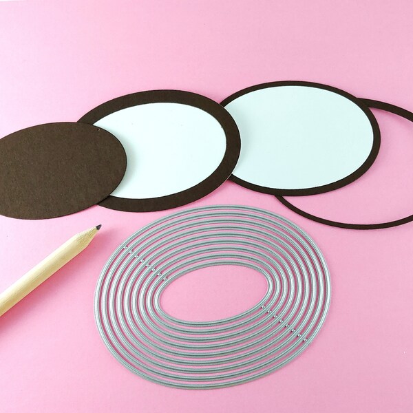 Oval Die Cut - Etsy