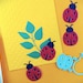 Ladybug Cutting Dies - Ladybugs Metal Crafting Dies - Scrapbooking Die ...
