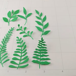 Leaves Cutting Dies - Leaf Metal Craft Dies - Ferns - Leaves - Foliage ...