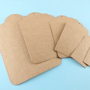 Stitched Tags Metal Cutting Dies - Nesting Metal Craft Dies - Tag Craft ...