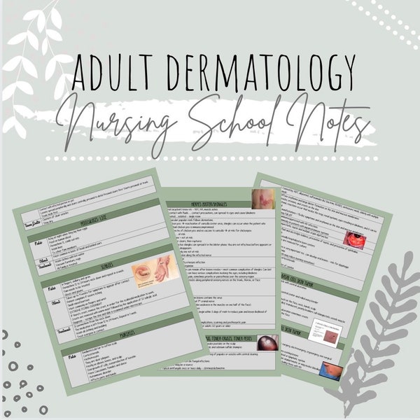 Medical Assistant Cheat Sheets - Etsy