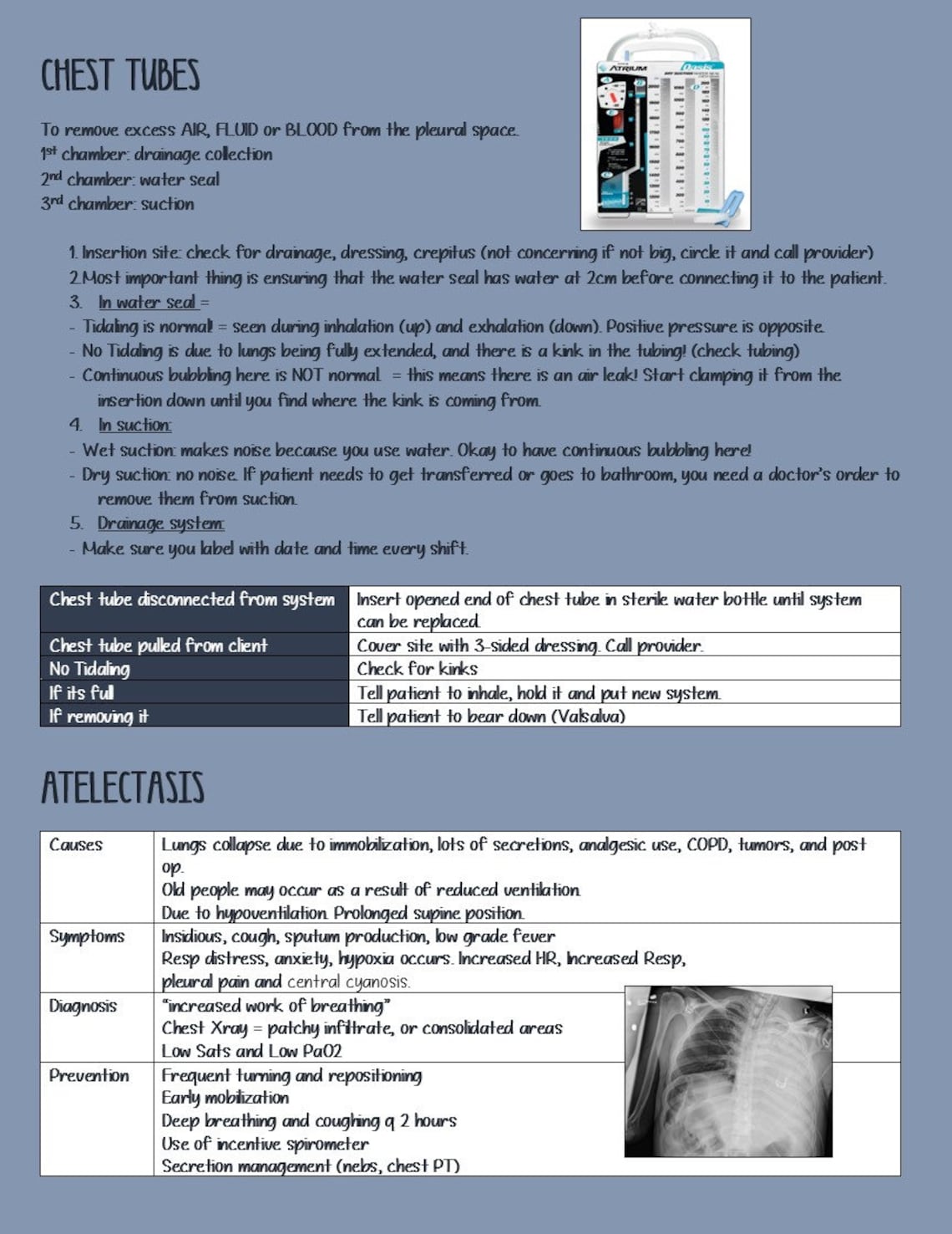 Adult Respiratory Nursing - Cheat Sheets - Etsy Canada