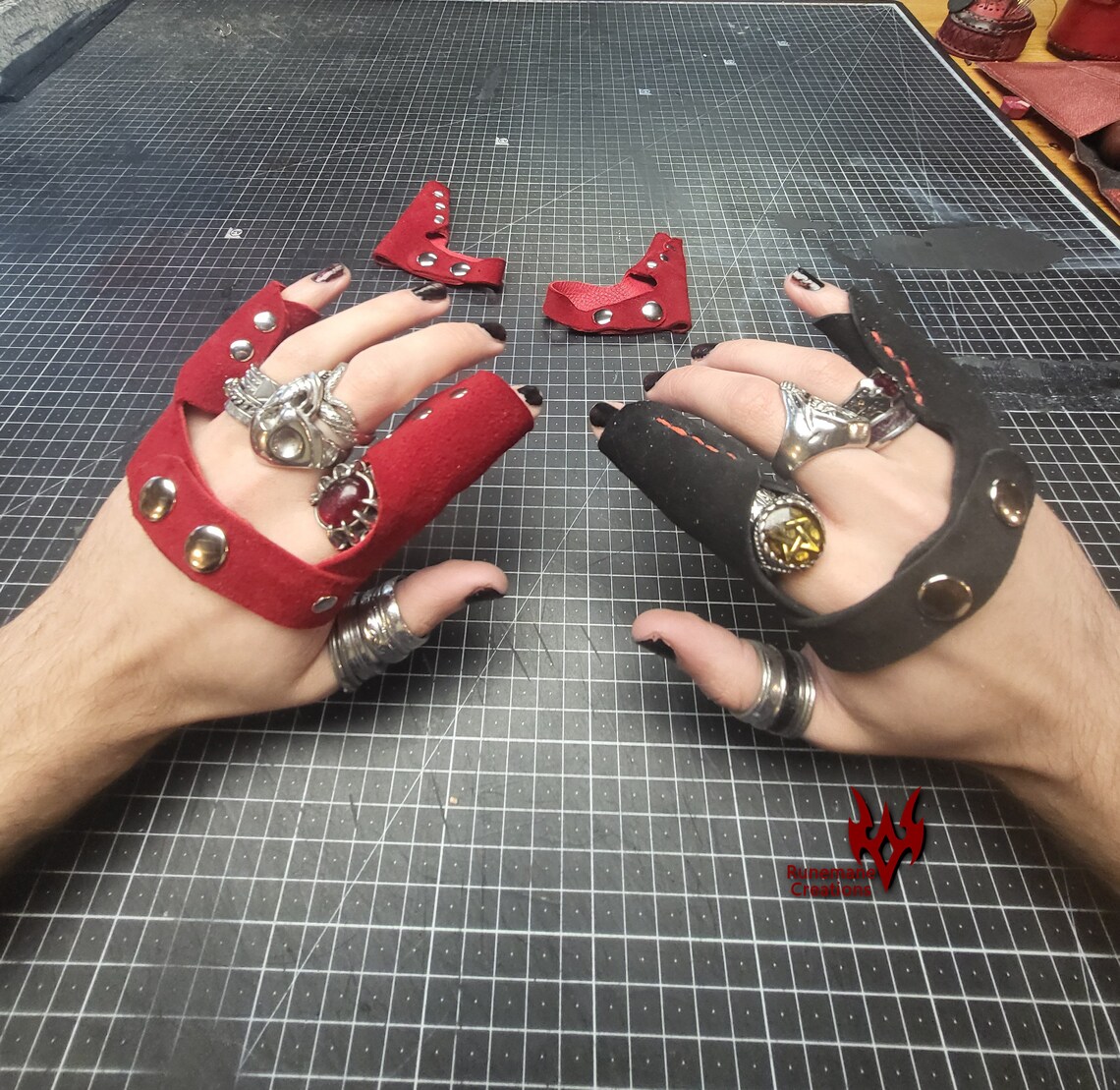 Hand Stitching Finger Guard PDF Pattern Leather Finger - Etsy