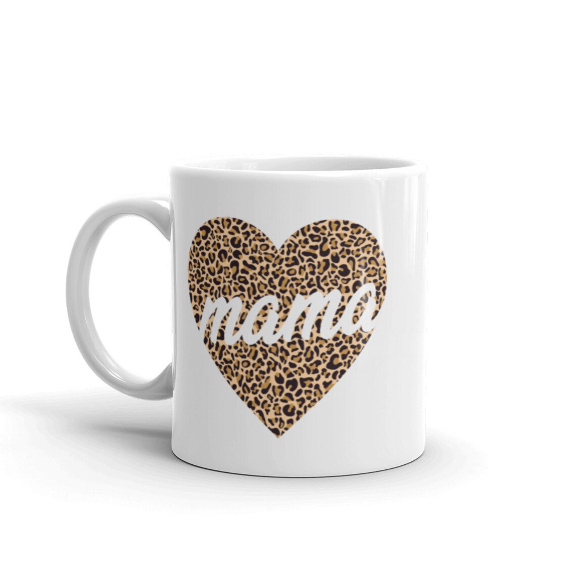 Mama Leopard Print Coffee Mug Mom Coffee Mug Mom Mug Mama - Etsy