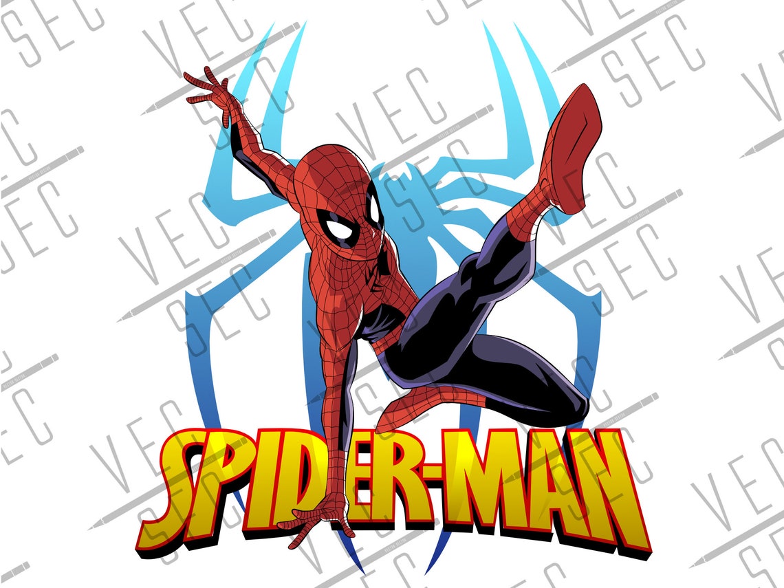 Spider-man High-quality SVG, PNG, and JPEG Design Ready to Print - Etsy