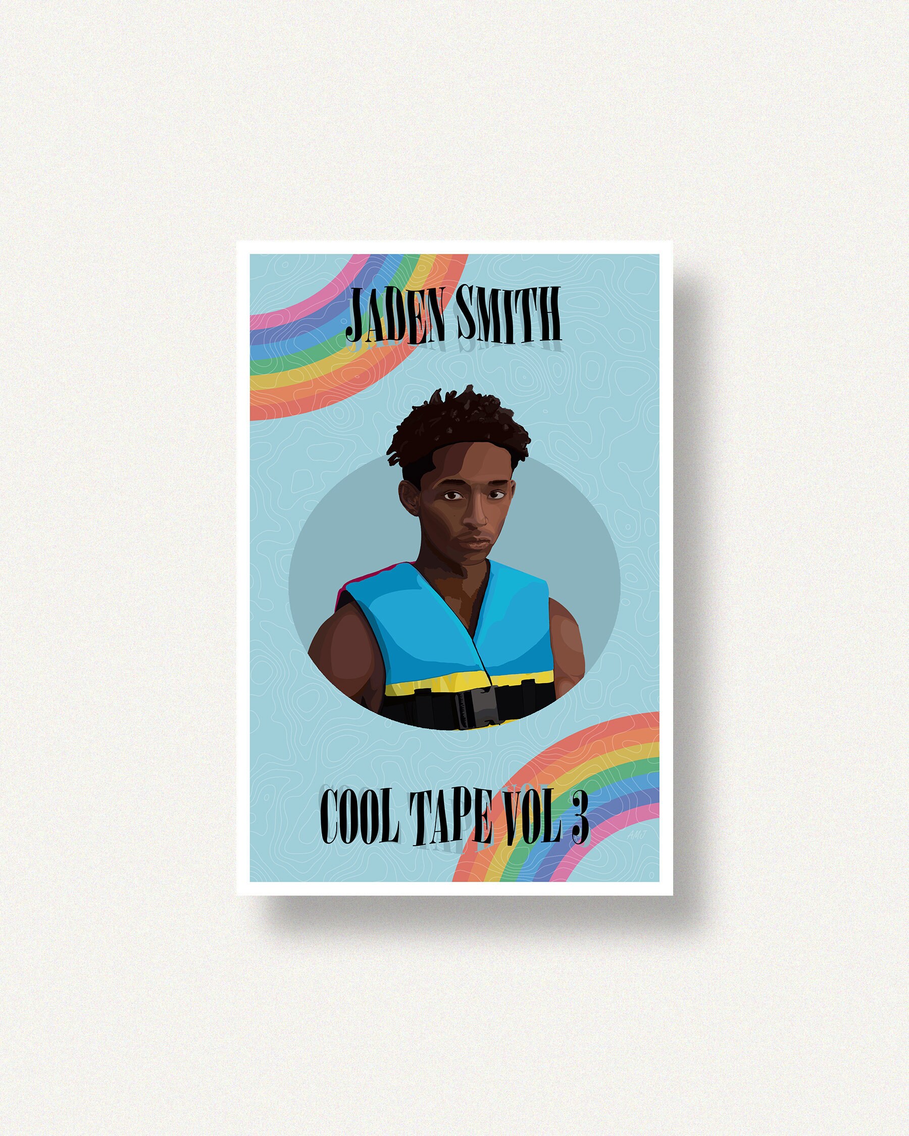Jaden Smith Print CTV3 Cool Tape Vol 3,Album Cover Poster,Jaden Smith ...