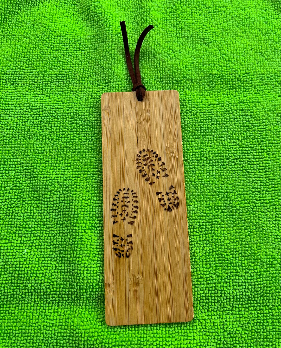 A Single Step Wooden Bookmark. Pyrography Art. - Etsy