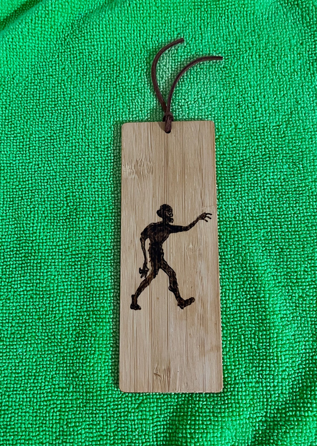 Zombie Wooden Bookmark. Pyrography Art. - Etsy