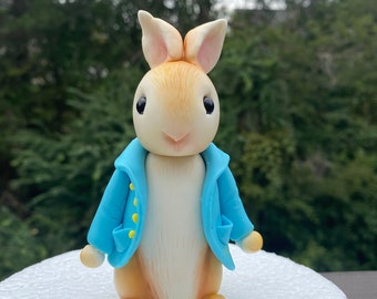 Peter Rabbit Cake Topper - Etsy