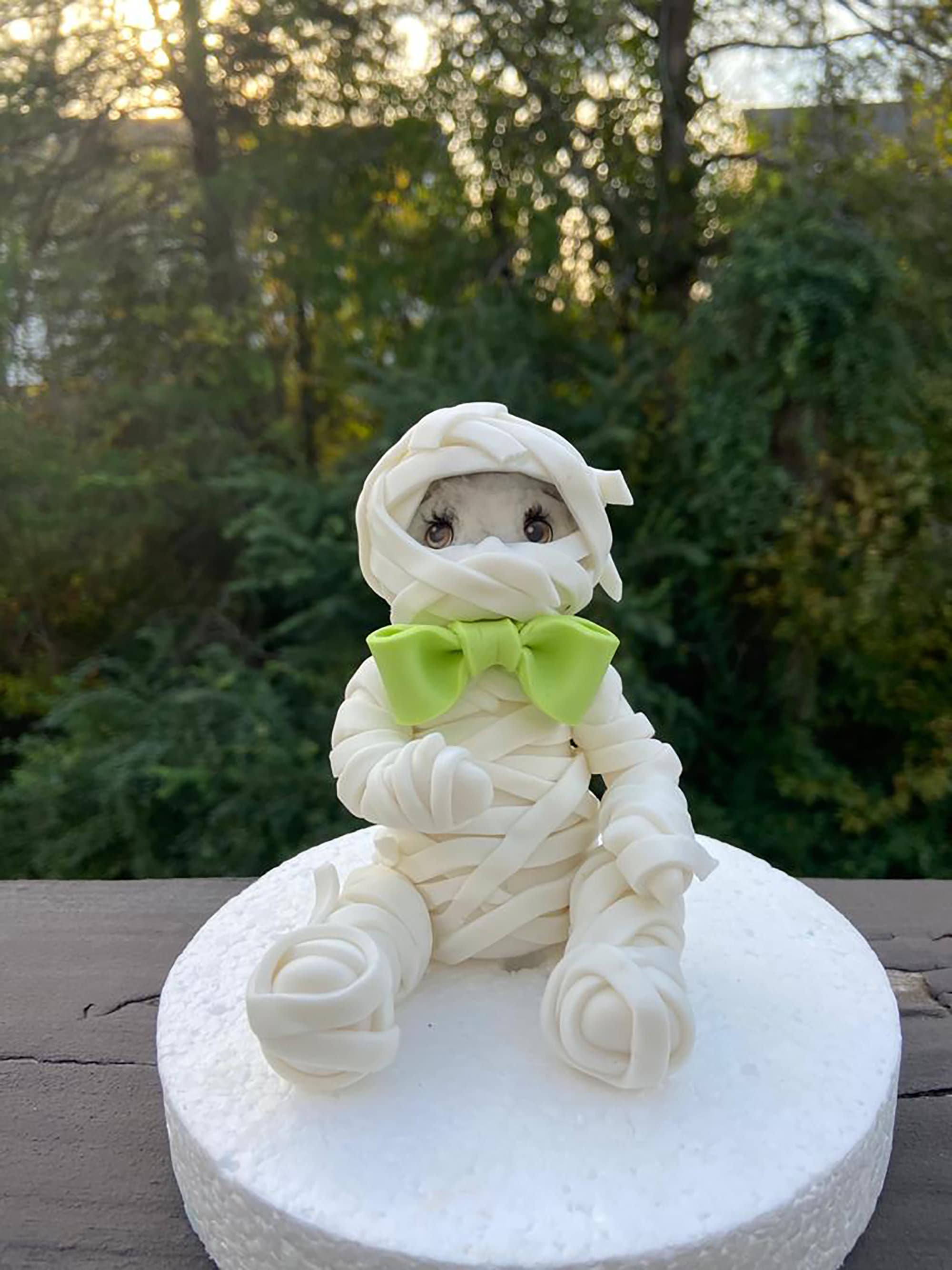 Mummy Halloween Cake Ideas