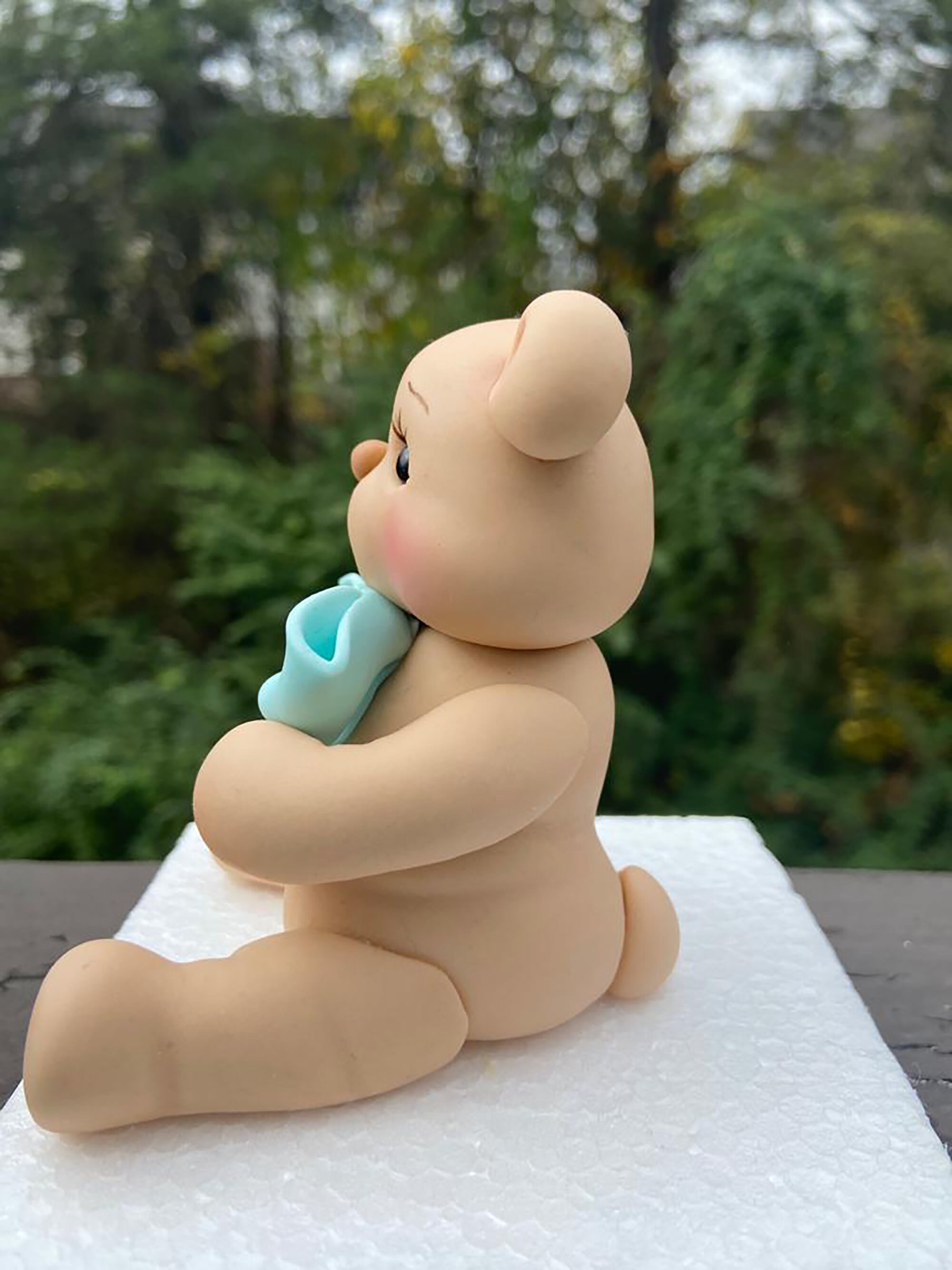 Teddy Bear cake topper Teddy Bear baby shower Boy baby | Etsy