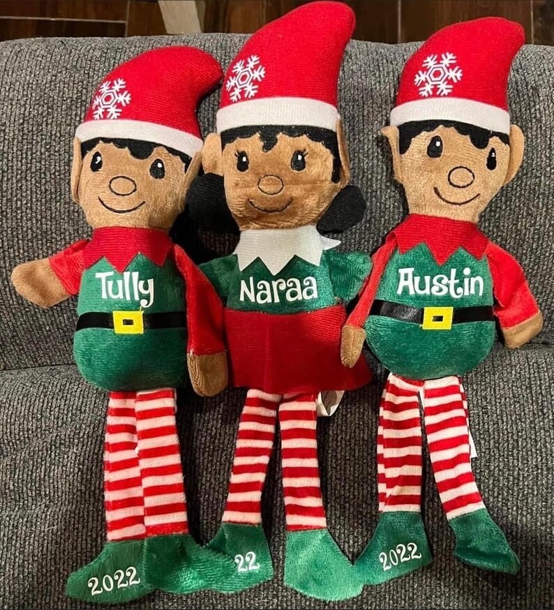 Personalized Christmas Elves - Etsy